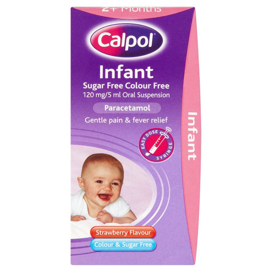 Buy Calpol Infant Sugar Free Colour Free 120 Mg/5 Ml Oral Suspension ...