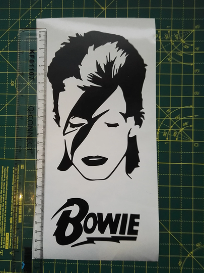 Buy David Bowie Sticker Vinyl Decal Ziggy Stardust online