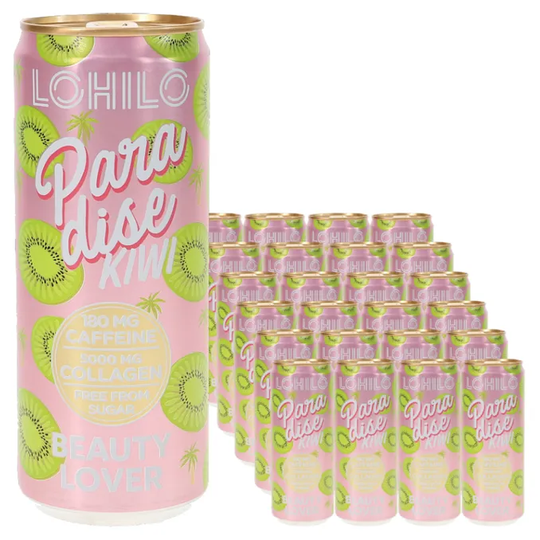 Köp Lohilo Funktionsdryck Kollagen Paradise Kiwi 24-pack