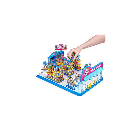 Buy ZURU 5 SURPRISE 7798 Electronic Mart with 4 Mystery Playset-Brown ...