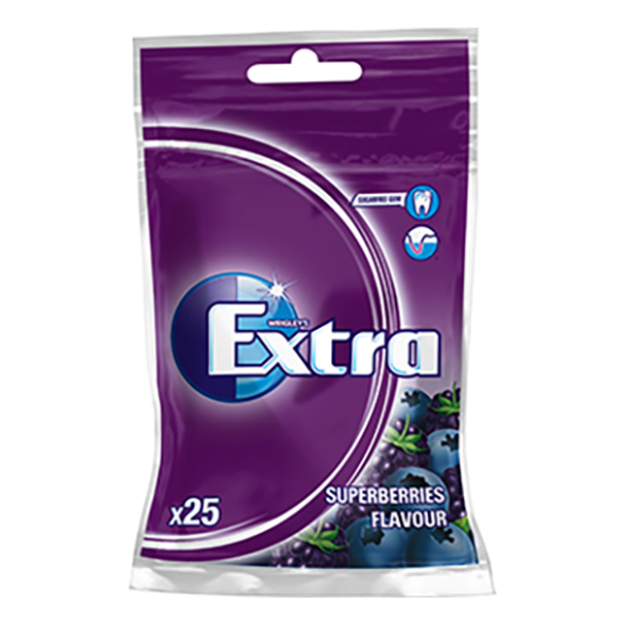 Köp Extra Superberries Tuggummi - 35 g online | Nordicfauna.se