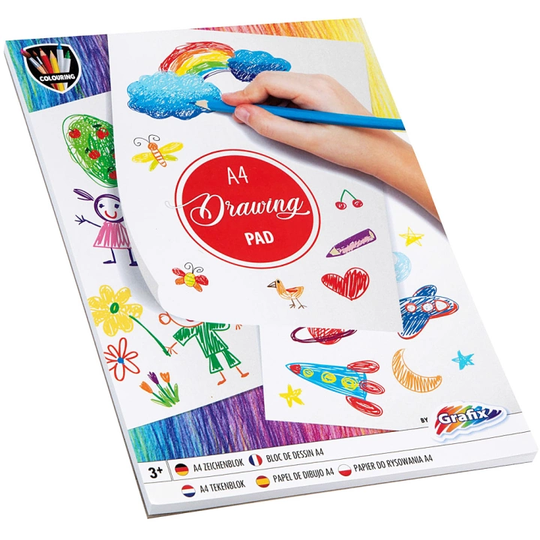 Osta Grafix Drawing Pad Kids A4 72 sheets netistä
