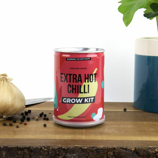 Buy Extra Hot Chilli Peppers Grow Kit Tin Online