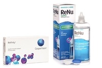Köp Biofinity (6 linser) + ReNu MultiPlus 360 ml med linsetui