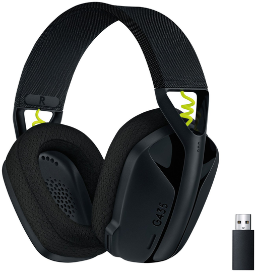 Buy Logitech G435 LIGHTSPEED Wireless Gaming Headset - Black online ...