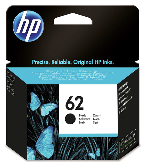 Buy HP 62 Black Original Ink Cartridge & Instant Ink Compatible online ...