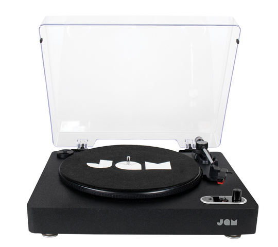 Buy Jam Vinyl Bluetooth Turntable Record Player- Black online ...