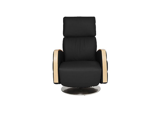 Buy Ercol - Noto Leather Recliner Chair - Black online