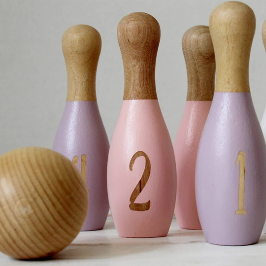 Buy Children's Wooden Skittle Set Online