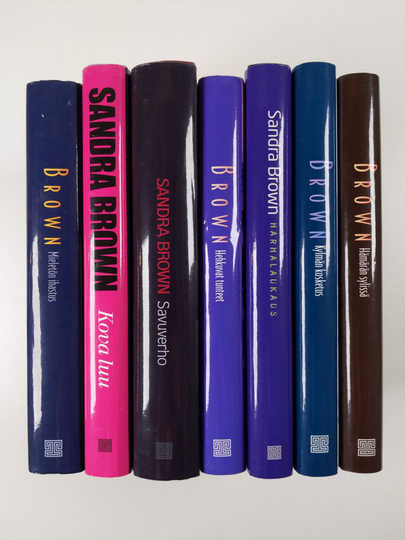 Buy Sandra Brown - setti (7 kirjaa) online