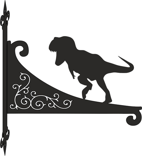 Buy T-Rex Ornamental Scroll Hanging Bracket Online