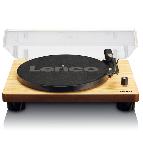 Buy Lenco LS-50WD Turntable with Built-in Speakers & USB Encoding ...