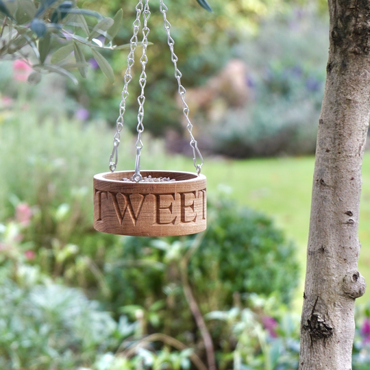 Buy Personalised Wooden Bird Feeder Online