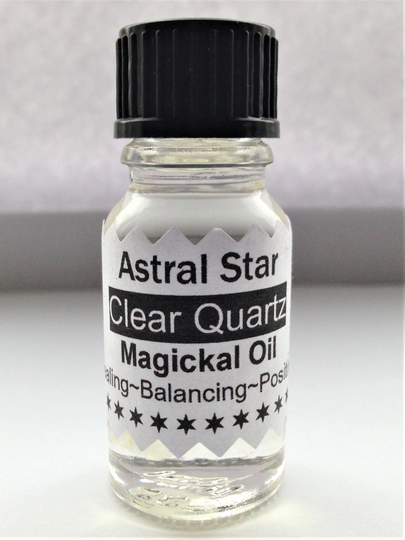 Buy Clear Quartz Magickal Oil - Healing & Balancing The Chakras Hand ...