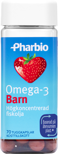 Köp Pharbio Omega-3 barn 70 st Online