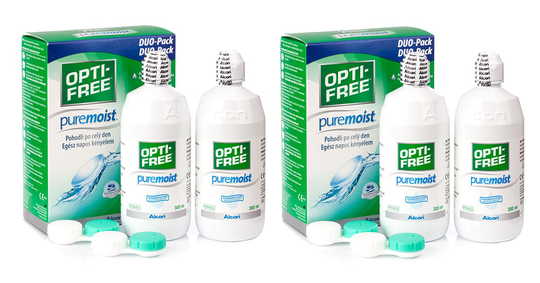 Buy OPTI-FREE PureMoist 4 x 300 ml with cases online