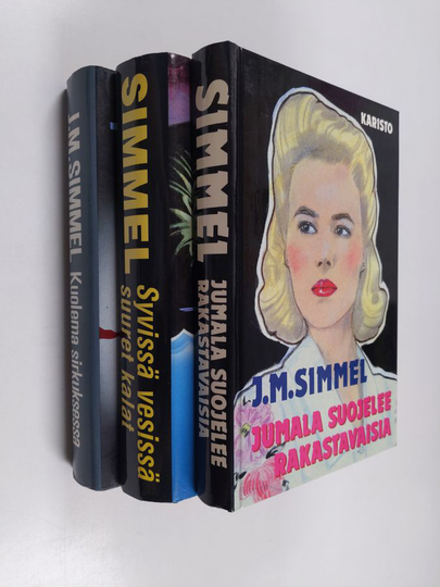 Osta Johannes Mario Simmel : Johannes Mario Simmel paketti (3 kirjaa ...