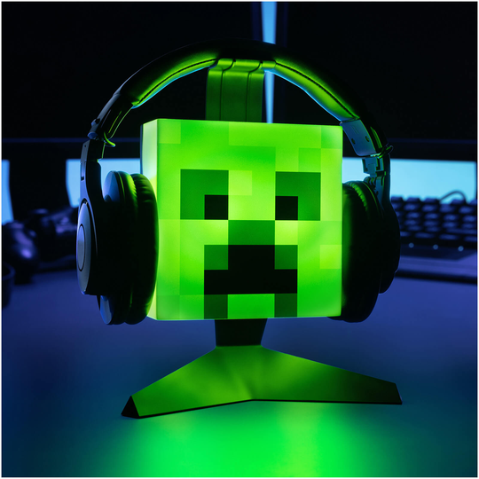 Buy Minecraft Creeper Light Up Headphone Stand online | Jeelabs.com