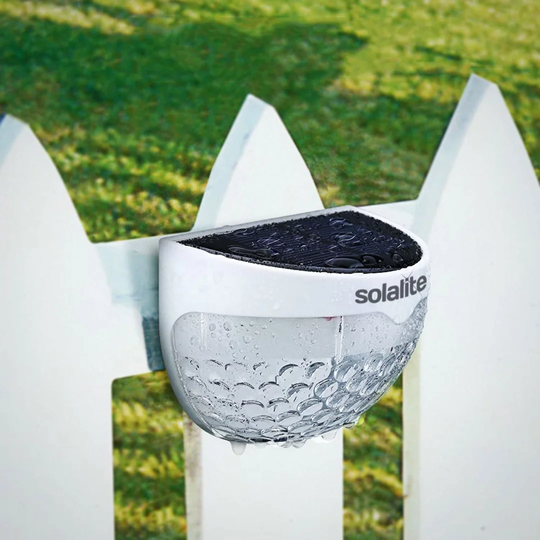 Buy 45Cm H Solar Powered Integrated LED Outdoor Bulkhead Light online