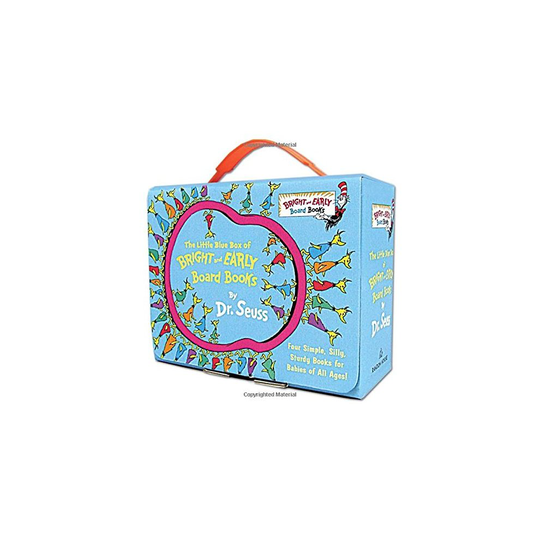 Buy The Little Blue Box of Bright and Early Board Books by Dr. Seuss ...
