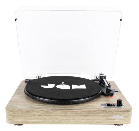 Buy Jam Vinyl Bluetooth Turntable Record Player - Light Wood online ...