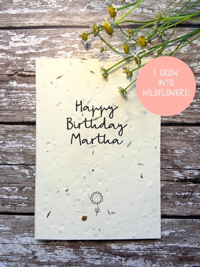 Buy Seed Birthday Card, Plantable Card Online