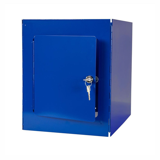 Buy (Blue) JanSan Jolly Janitor Trolley Lockable Storage Box Online