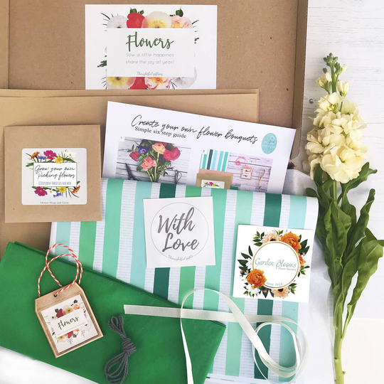 Buy Flower Bouquet Kit, Grow And Wrap Online