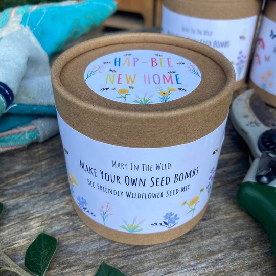 Buy Hap Bee New Home Make Your Own Bee Seed Bomb Kit Online