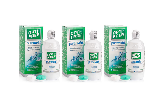Buy OPTI-FREE PureMoist 3 x 300 ml with cases online