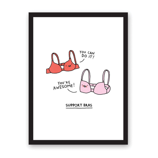 Buy A3 Support Bras Riso Print online | Technium.co.uk