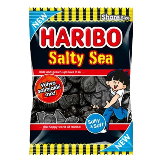 Köp Haribo Salty Sea Påse - 170 gram