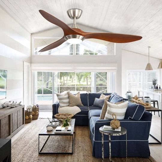 Buy Saint-Quentin 3 - Blade LED Ceiling Fan with Remote Control and ...
