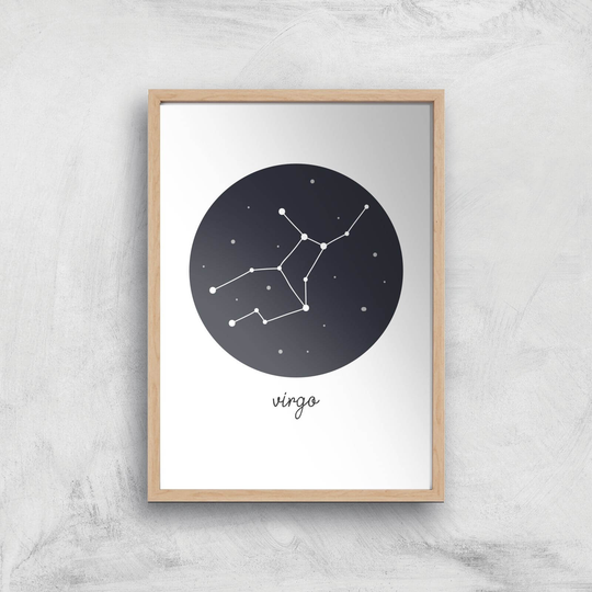 Buy Virgo Art Print - A3 - Wooden Frame online | Jeelabs.com