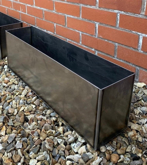 Buy Metal Planters - Steel Planter -Outdoor Plant Pot Pots Planting ...