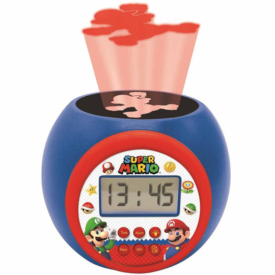Buy Super Mario Childrens Projector Clock with Timer online | Jedsound.com