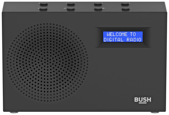 Buy Bush DAB / FM Radio - Black online | Jedsound.com
