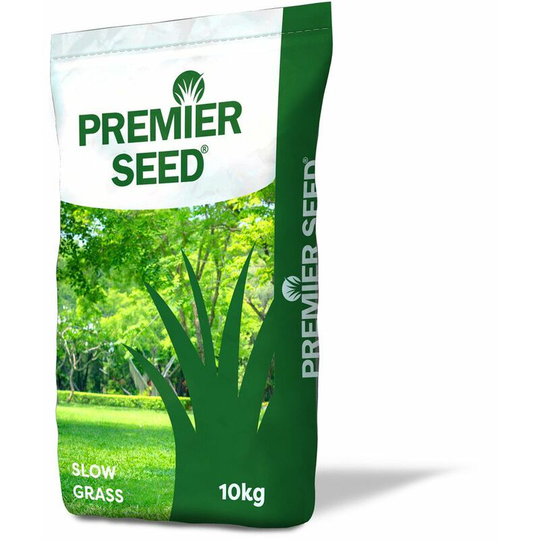 Buy Premier Seed Slow Grow Grass Seed 10kg Online