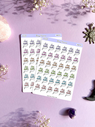 Buy Buy Herbs Stickers, Pagan Planner Witch Stickers For Planner ...