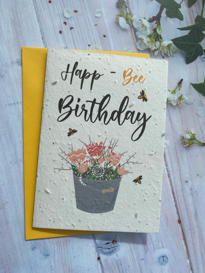 Buy Plantable Seed Card - Happy Birthday Online