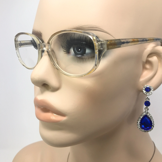 Buy Vintage Look Gold Standard Gs100 Eyeglasses Glasses Frame Clear ...