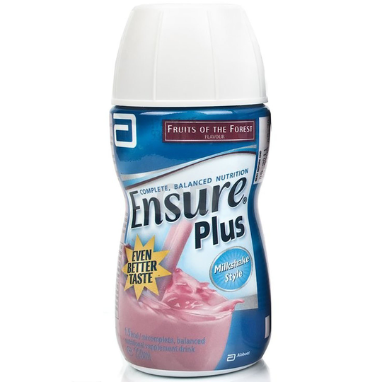 Buy Ensure Plus Milkshake Fruits Of The Forest 200Ml X 12 online