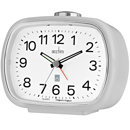 Buy Acctim Camille Alarm Clock with Snooze - Pigeon Grey online ...