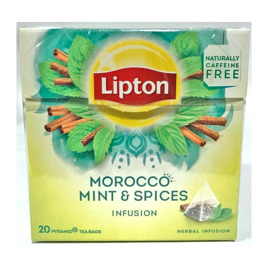 Buy Lipton Morocco 4 Boxes Of 20 (80) Supplied Online