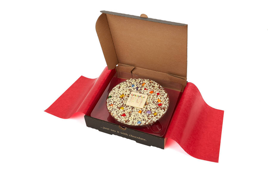 Buy Congratulations! And Well Done! Chocolate Pizza Online
