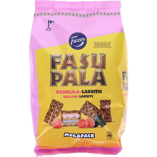 Osta Fazer Fasupala Vadelma-Lakritsi netistä | Risetti.fi