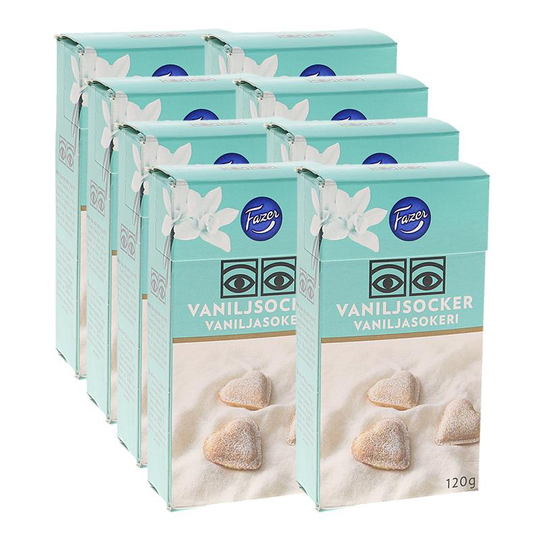 Köp Fazer Vaniljsocker 8-pack Online