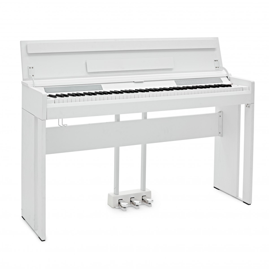 Buy DP-12 Compact Digital Piano by Gear4music White online | Jedsound.com
