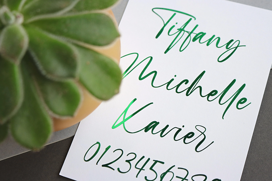 Buy Custom Vinyl Lettering, Personalised Wedding Stickers, Glass Decals ...