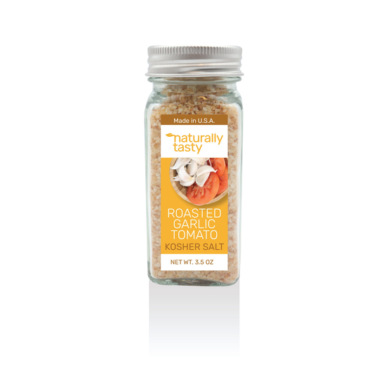 Buy Natural Flavored Roasted Garlic Tomato Kosher Salt | Gourmet ...